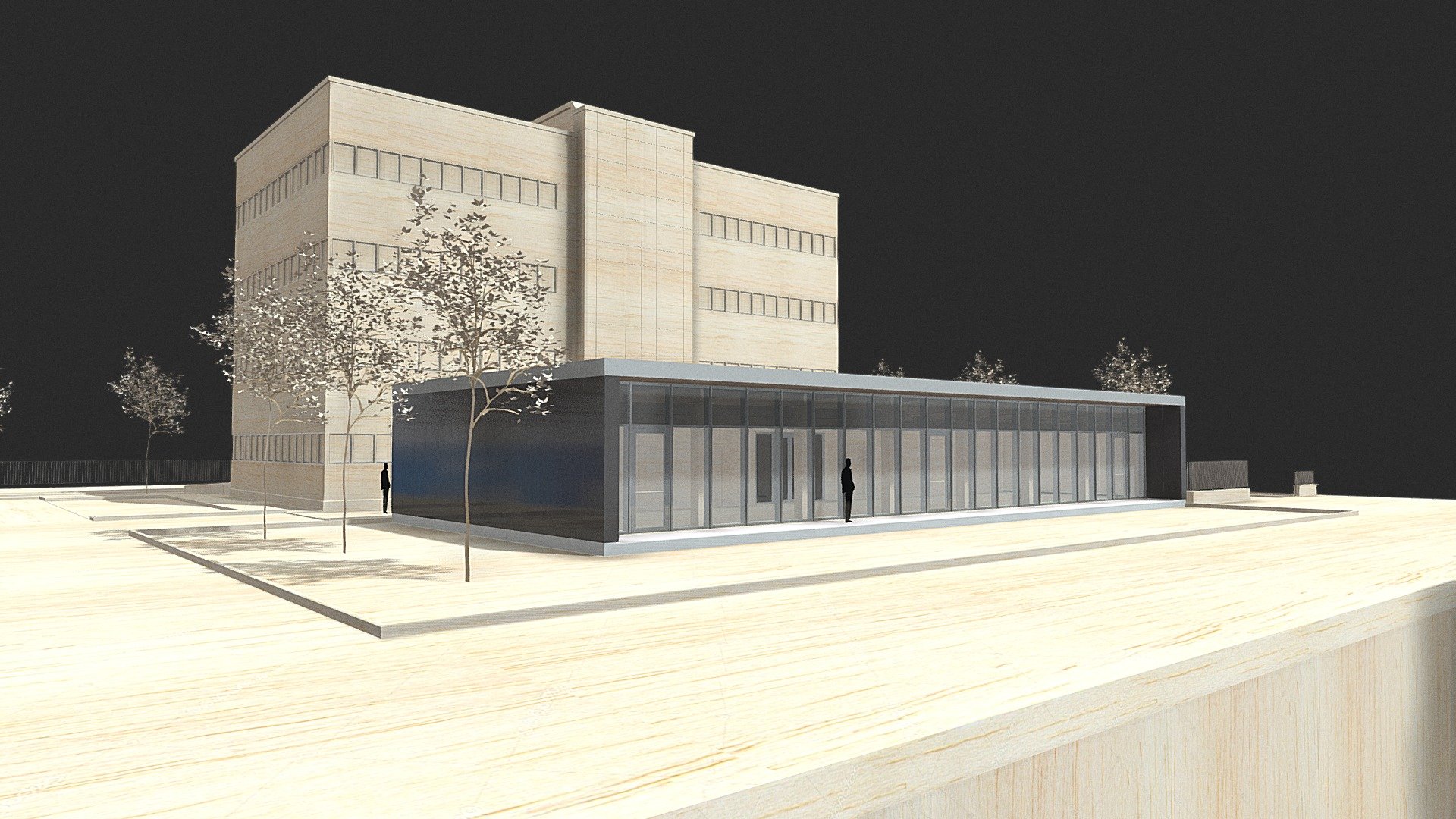 Black block - 3D model by OB|A studio di Architettura (@OBA_studio_di ...