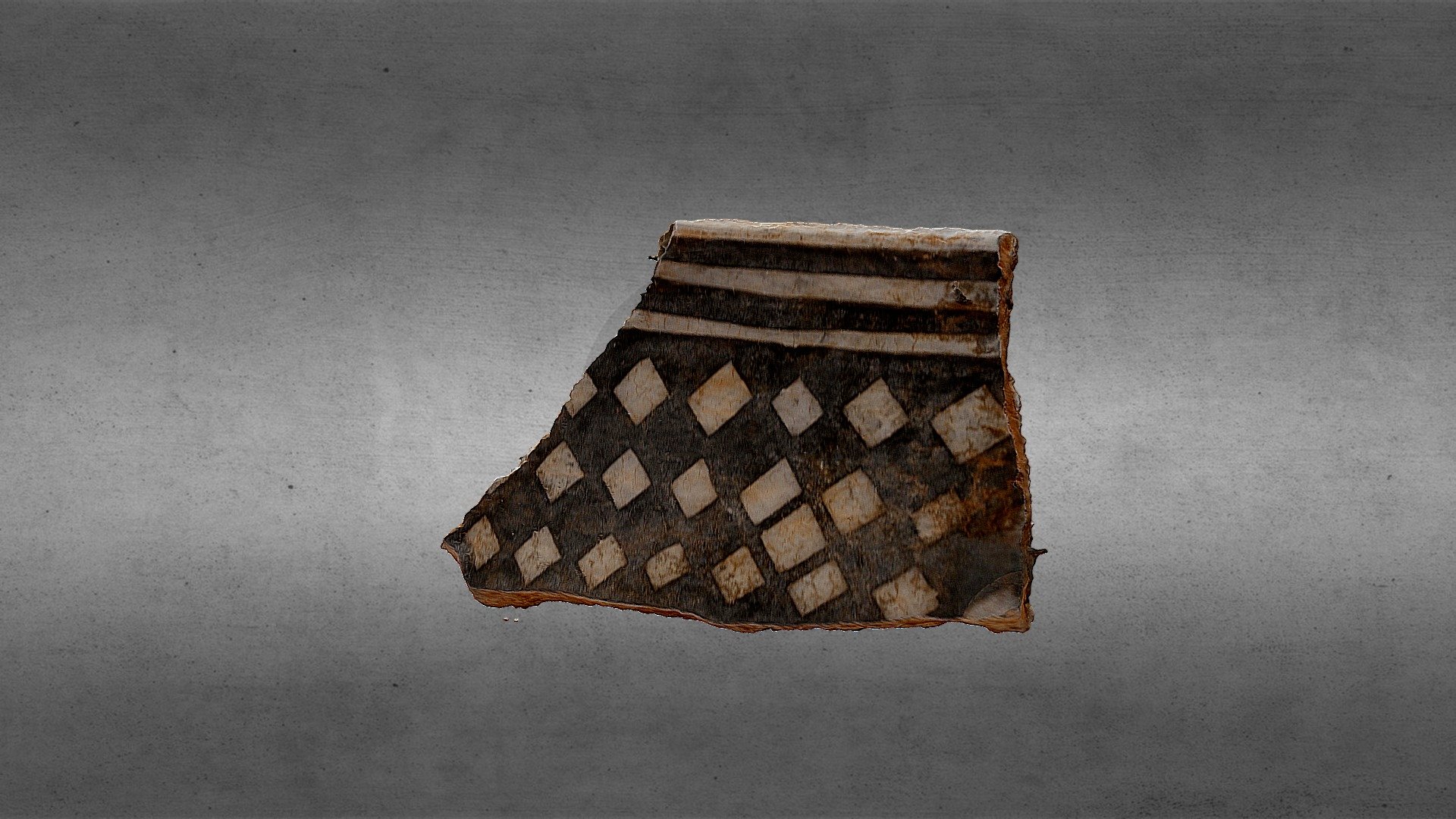 NHMU Ceramic Sherd 1002 - 3D model by researchquest [1ac9b5d] - Sketchfab
