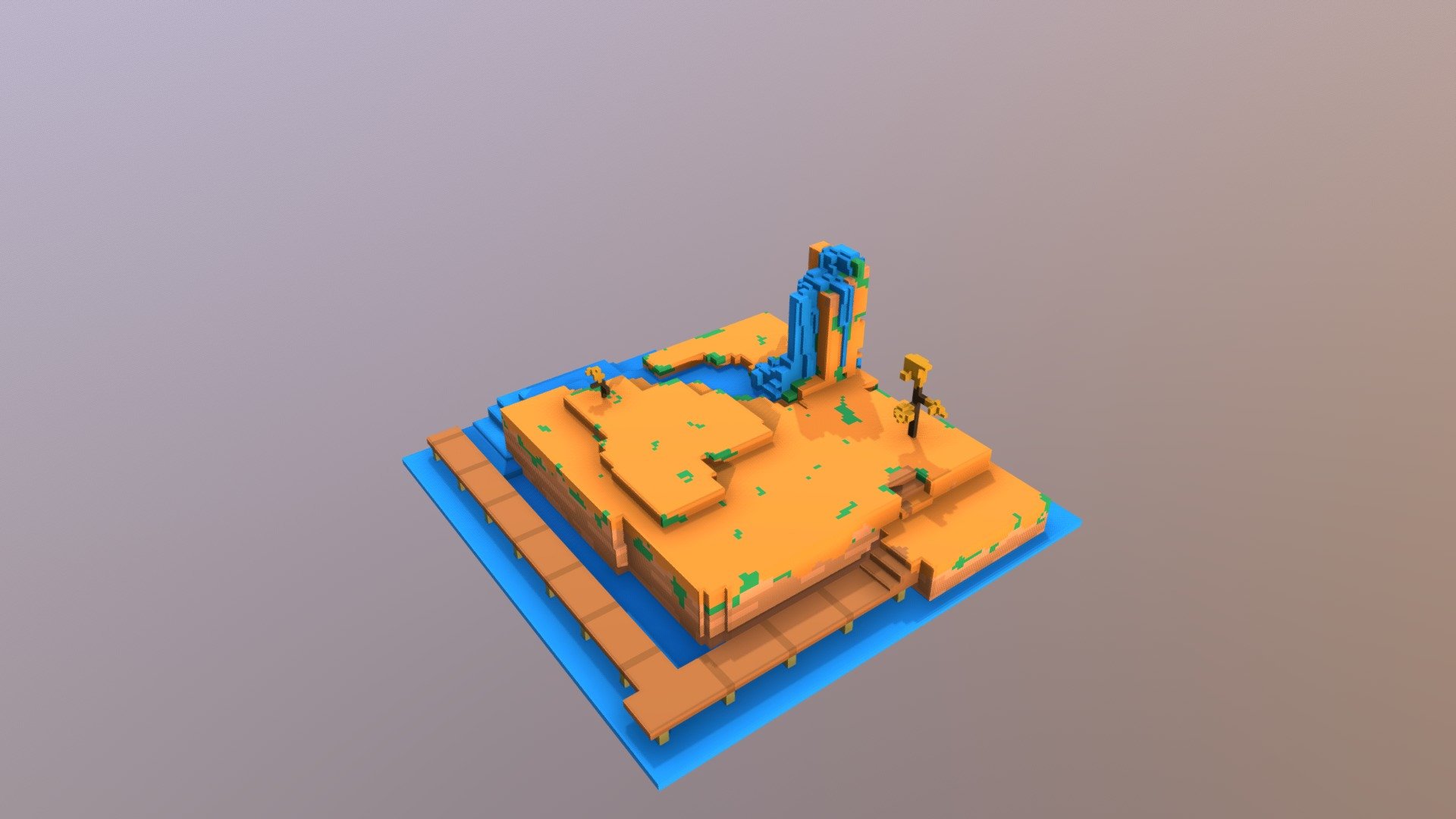 Mini Island - Autumn Edition - Download Free 3D model by alvian ...