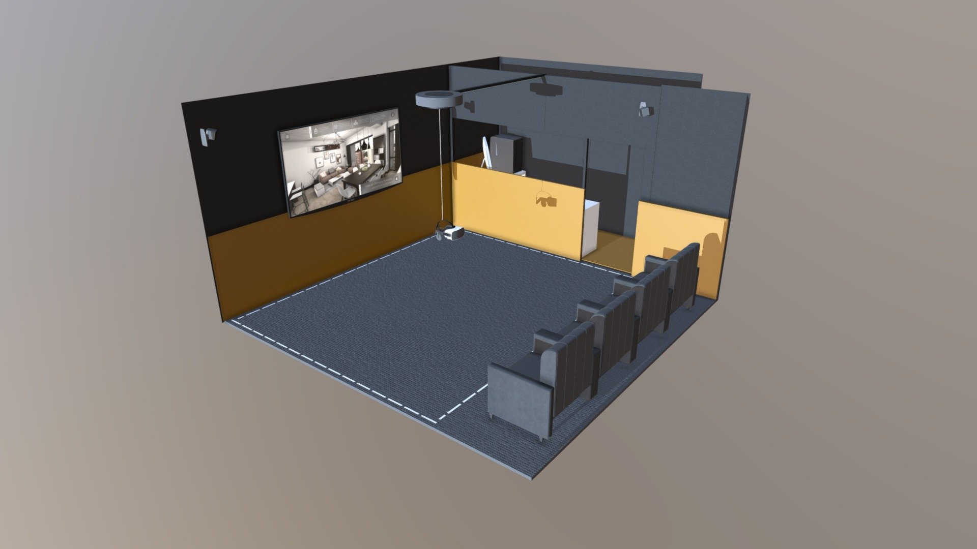 RoomVR - 3D model by EYEFLY Productions (@EyeFly) [1aca984] - Sketchfab
