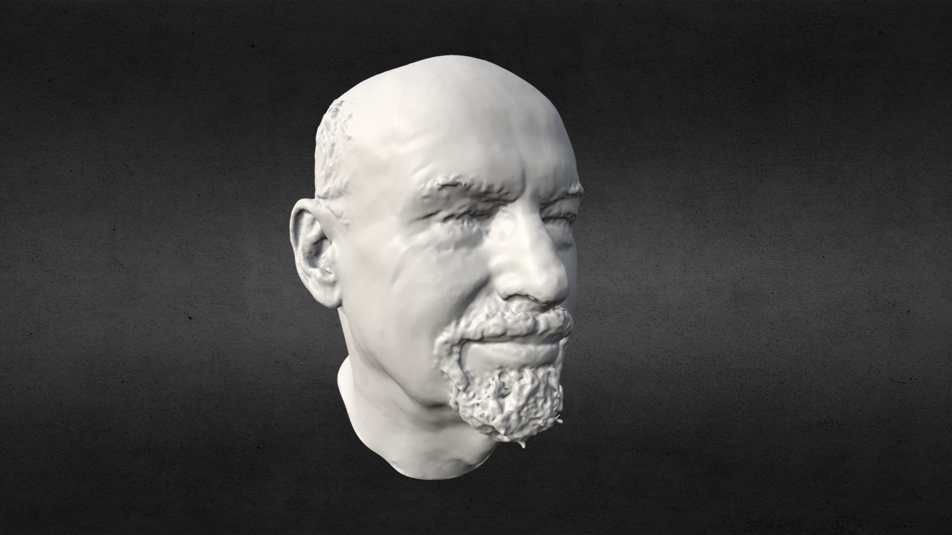 3D Scanned Human Face 3 - 3D model by ideabeans [1aca99d] - Sketchfab