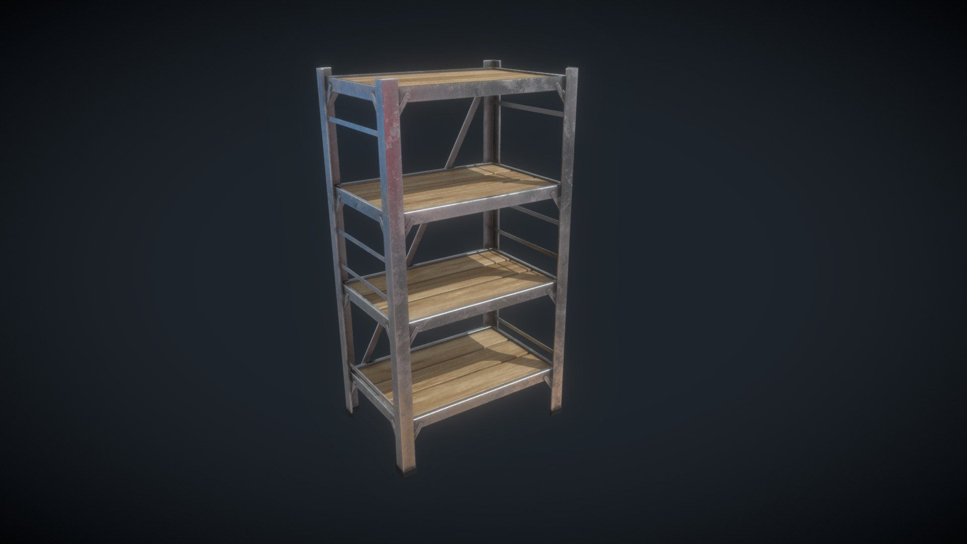 Rack - lowpoly, gameready - Download Free 3D model by Dokazvo [1acaca9 ...