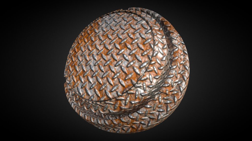 Rusty Metal Material - 3D model by ELYNE [1acb094] - Sketchfab