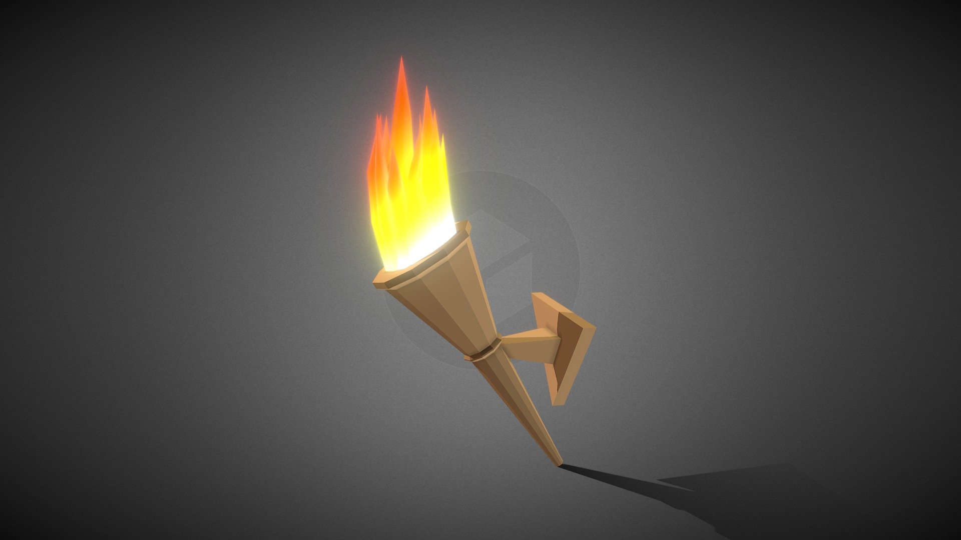 Torch | Escape Room - 3D model by Low Poly Models (@LowPolyModelsWorld ...