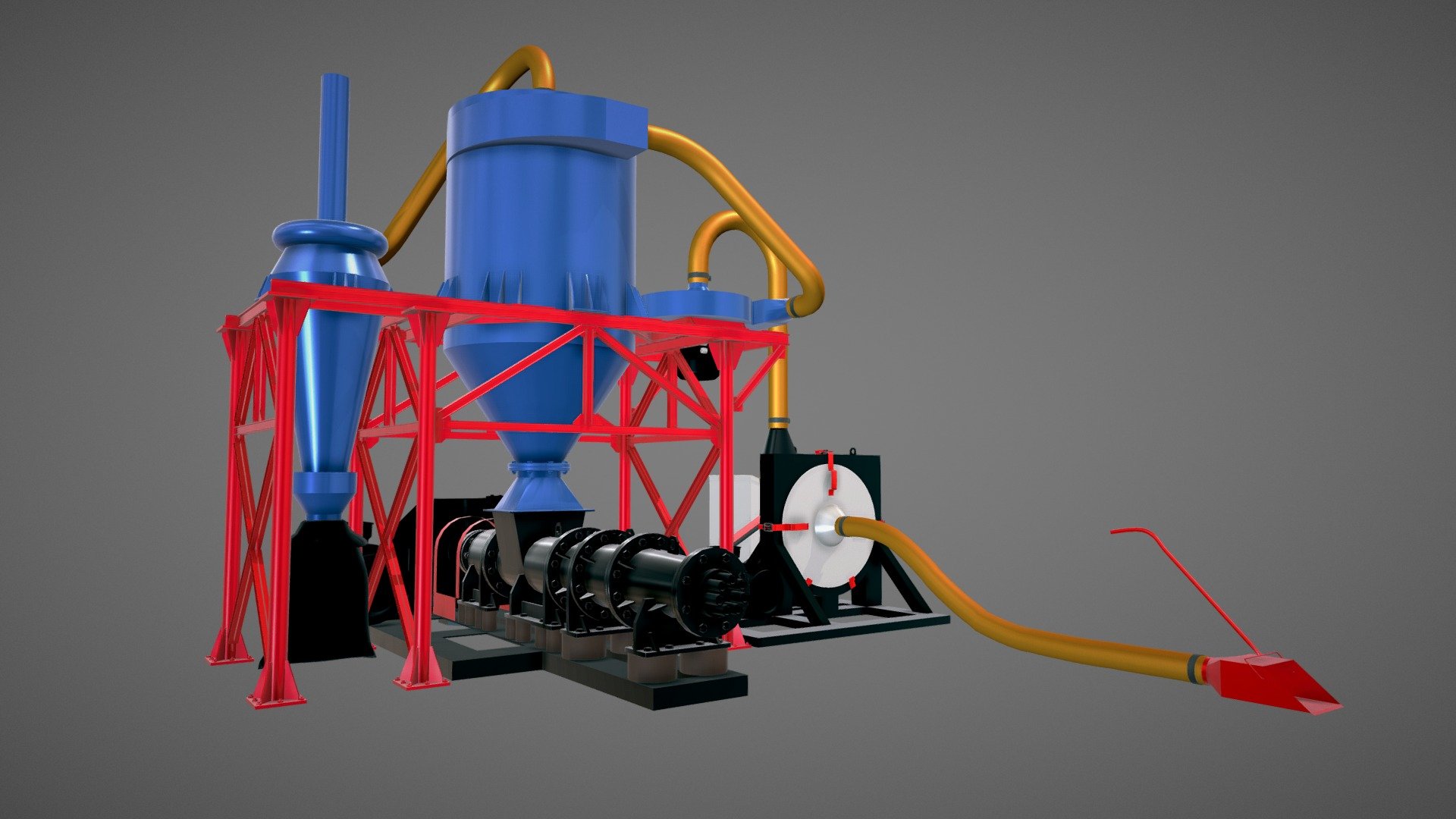 ReXuS Multifunctional mill - 3D model by Andrea Marziano (@3dartel ...