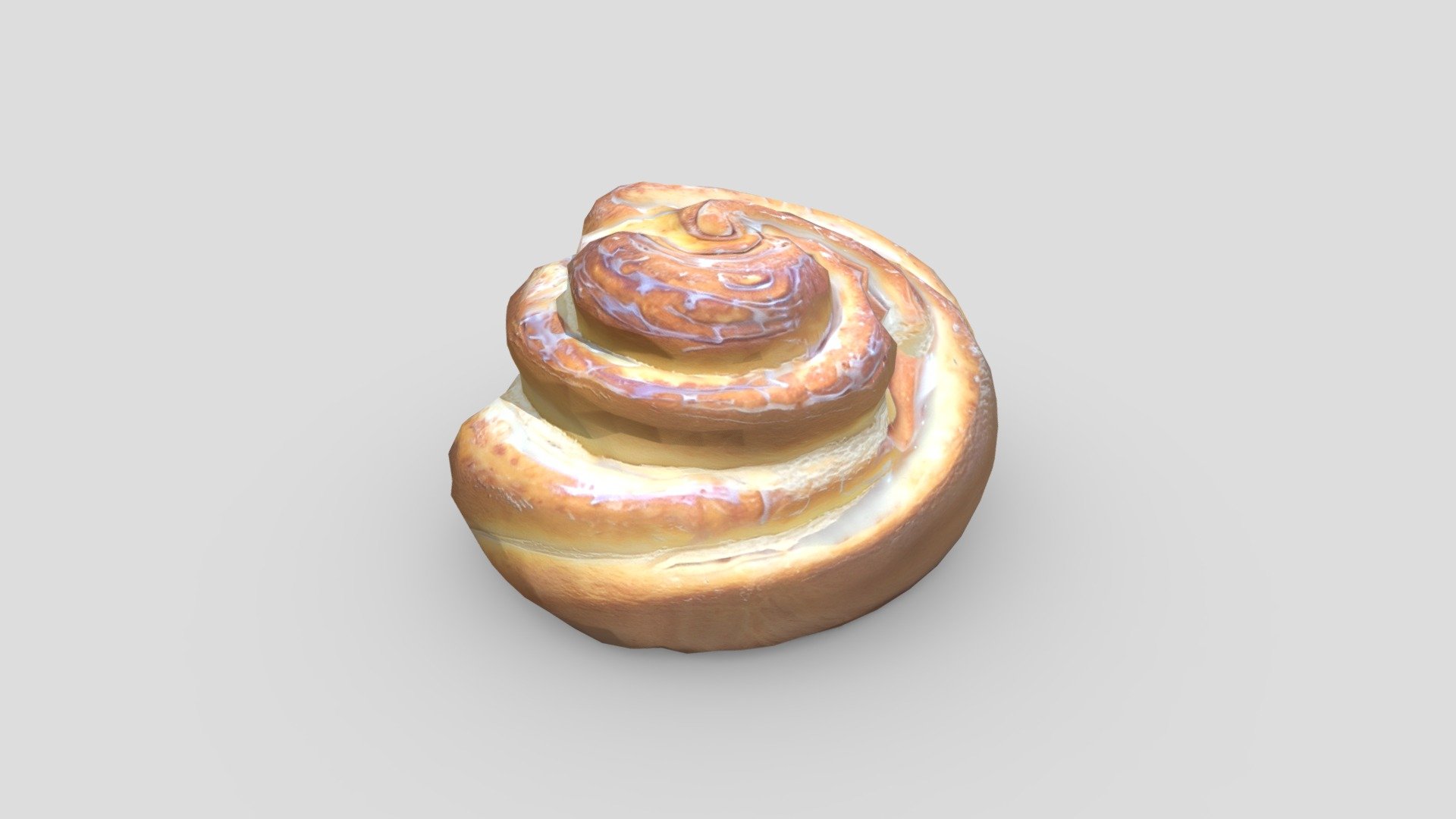 Cinnamon Roll 2 - Buy Royalty Free 3D model by plaggy [1ad0536 ...