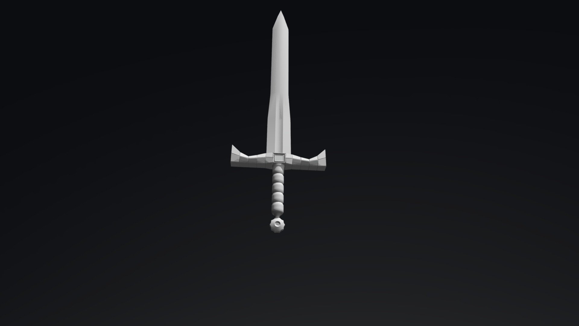 High Poly Steel Sword - 3D model by Benz Cabalce (@c017338g) [1ad0caf ...