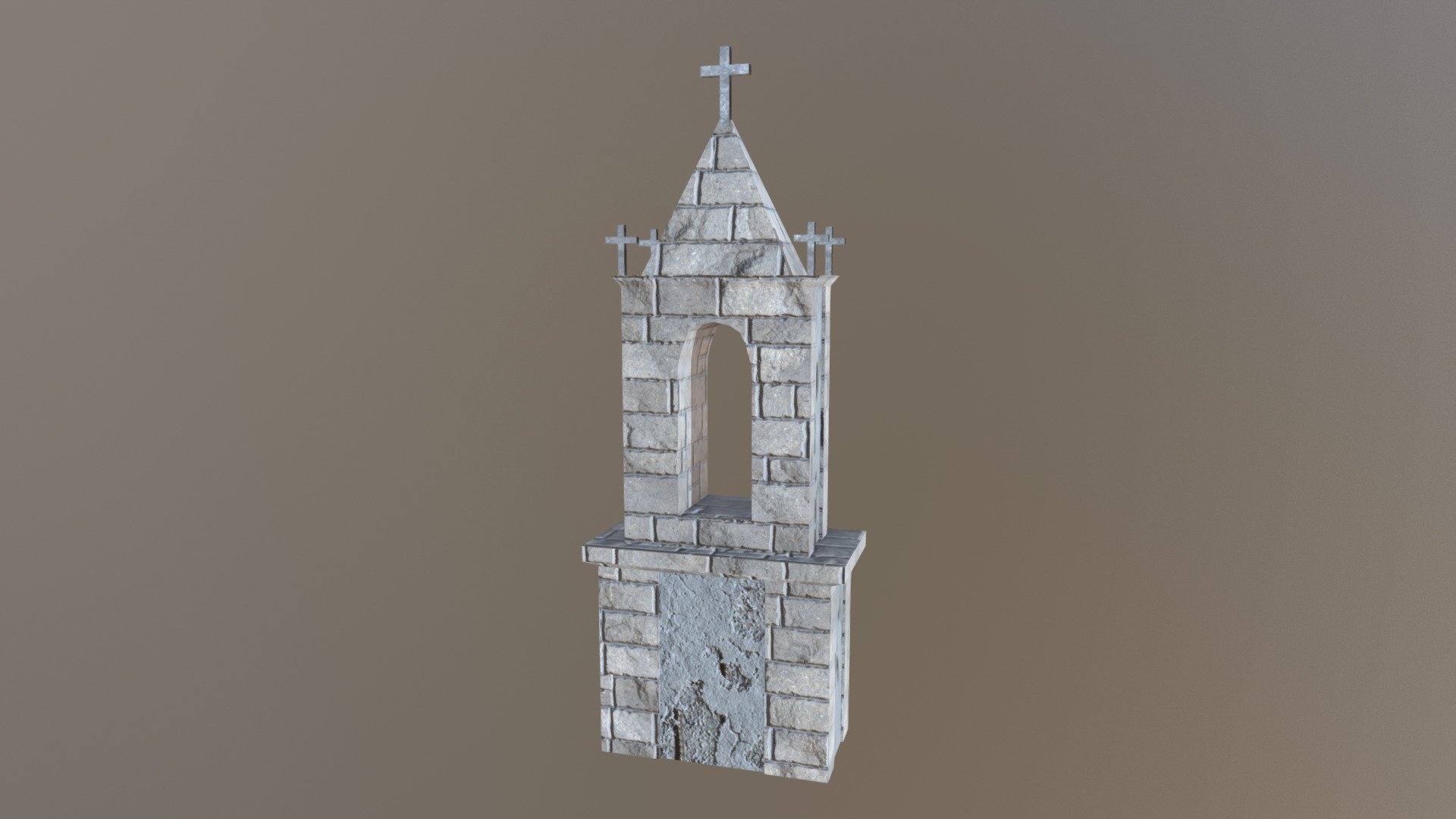 Church Tower - 3D model by fabibarili [1ad10a2] - Sketchfab