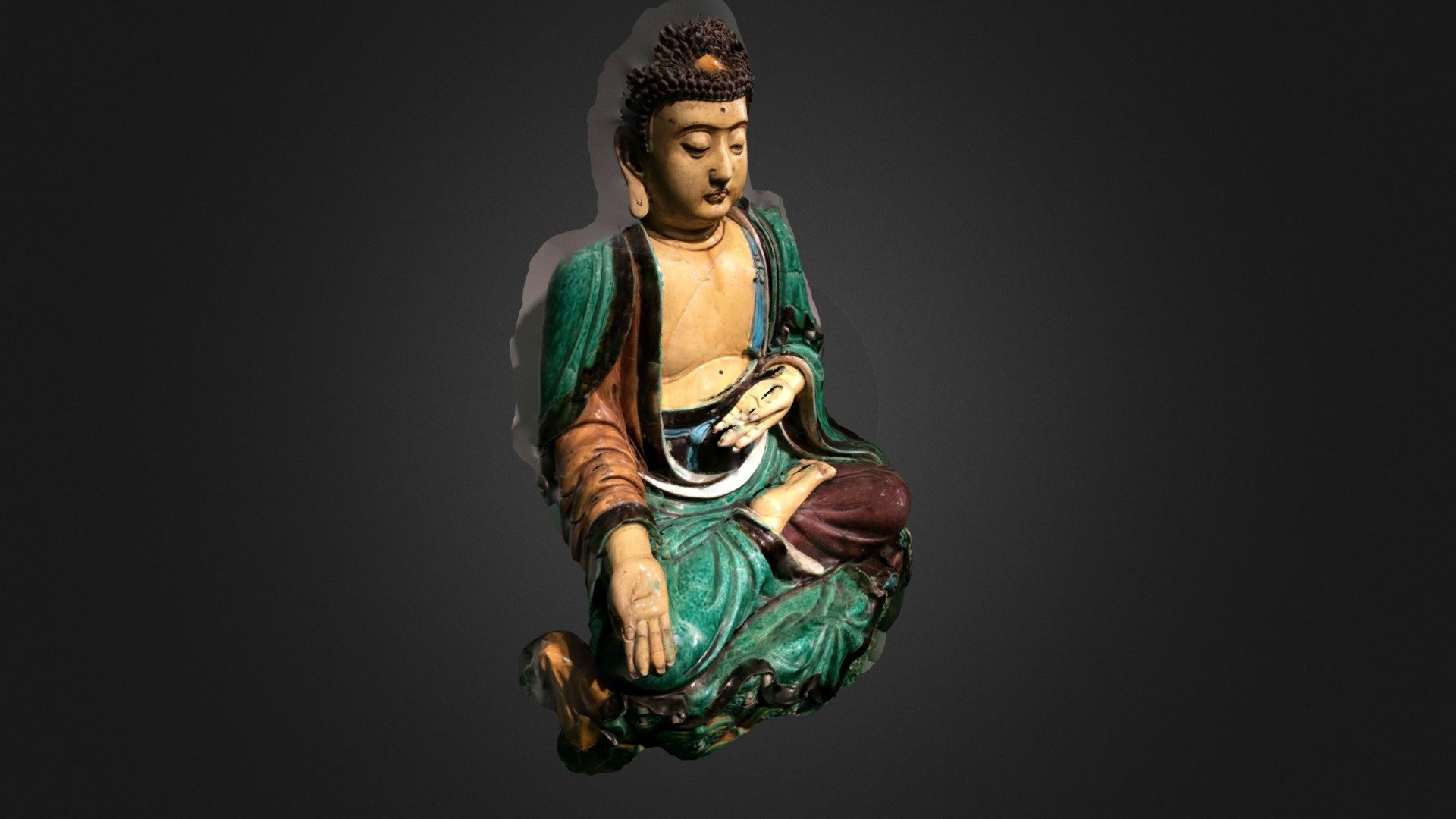 SF Asian Art Museum - Statue #6 - Download Free 3D model by trnio ...