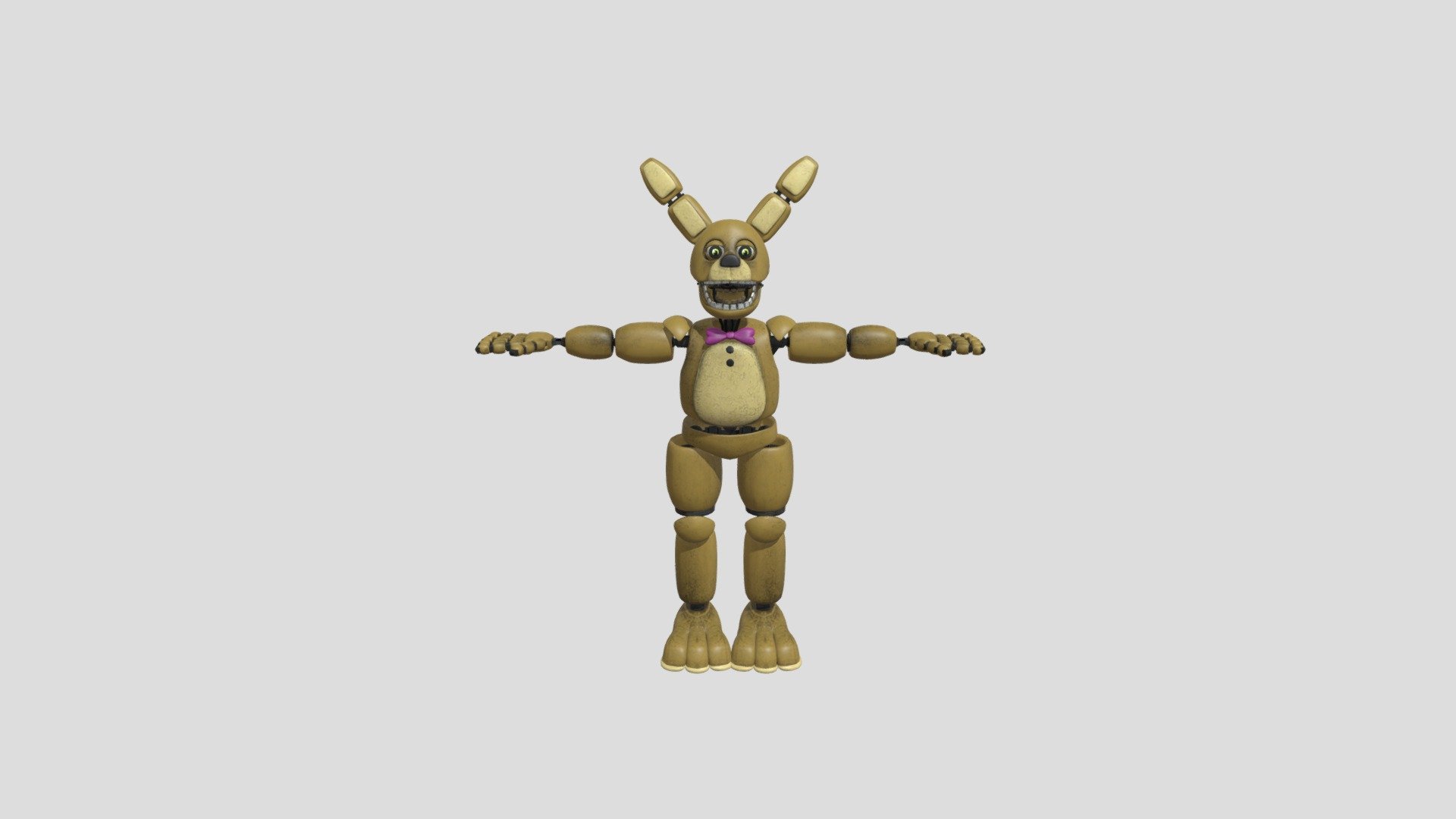 Spring Bonnie - Download Free 3D model by kataki_cb [1ad395c] - Sketchfab