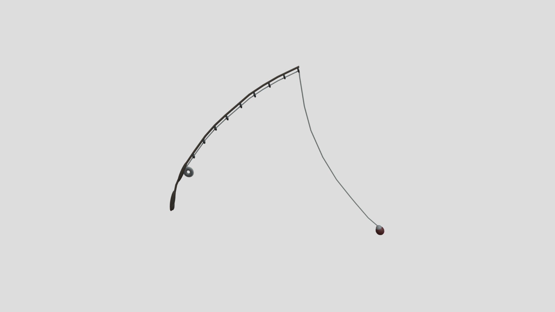 Fishingrod - Download Free 3D model by eleanortaylor [1ad6159] - Sketchfab