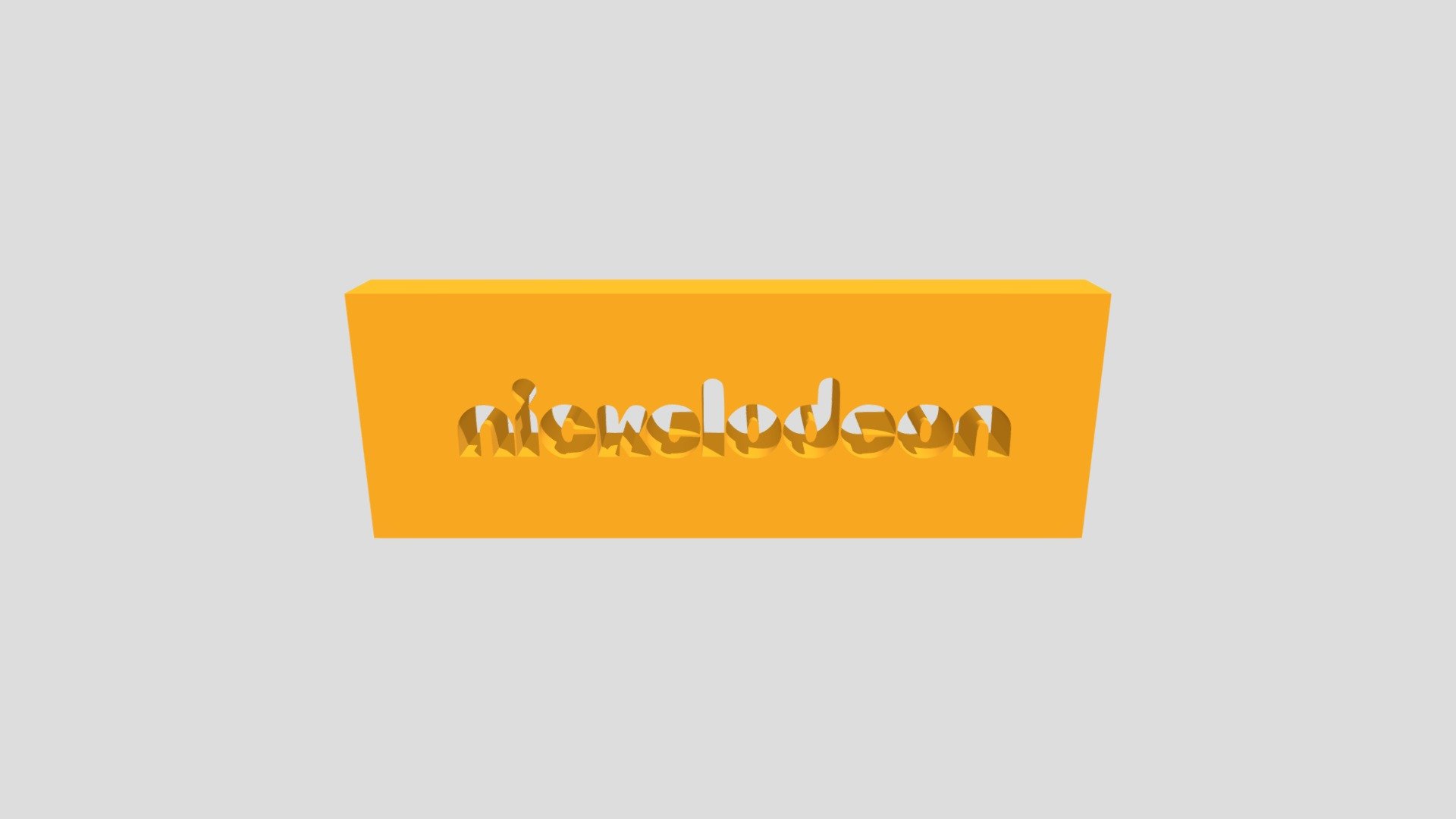 Nickelodeon logo hole 2009 - Download Free 3D model by jaralenohola ...