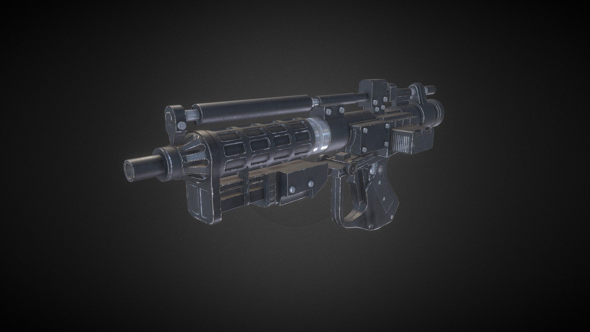 E-5 Blaster Rifle - 3D model by DT85 [1ad7189] - Sketchfab