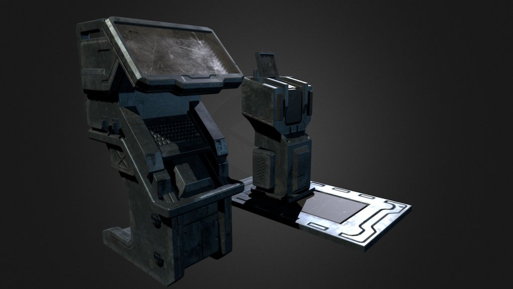 Terminal - 3D model by zartthunder [1ad80c8] - Sketchfab