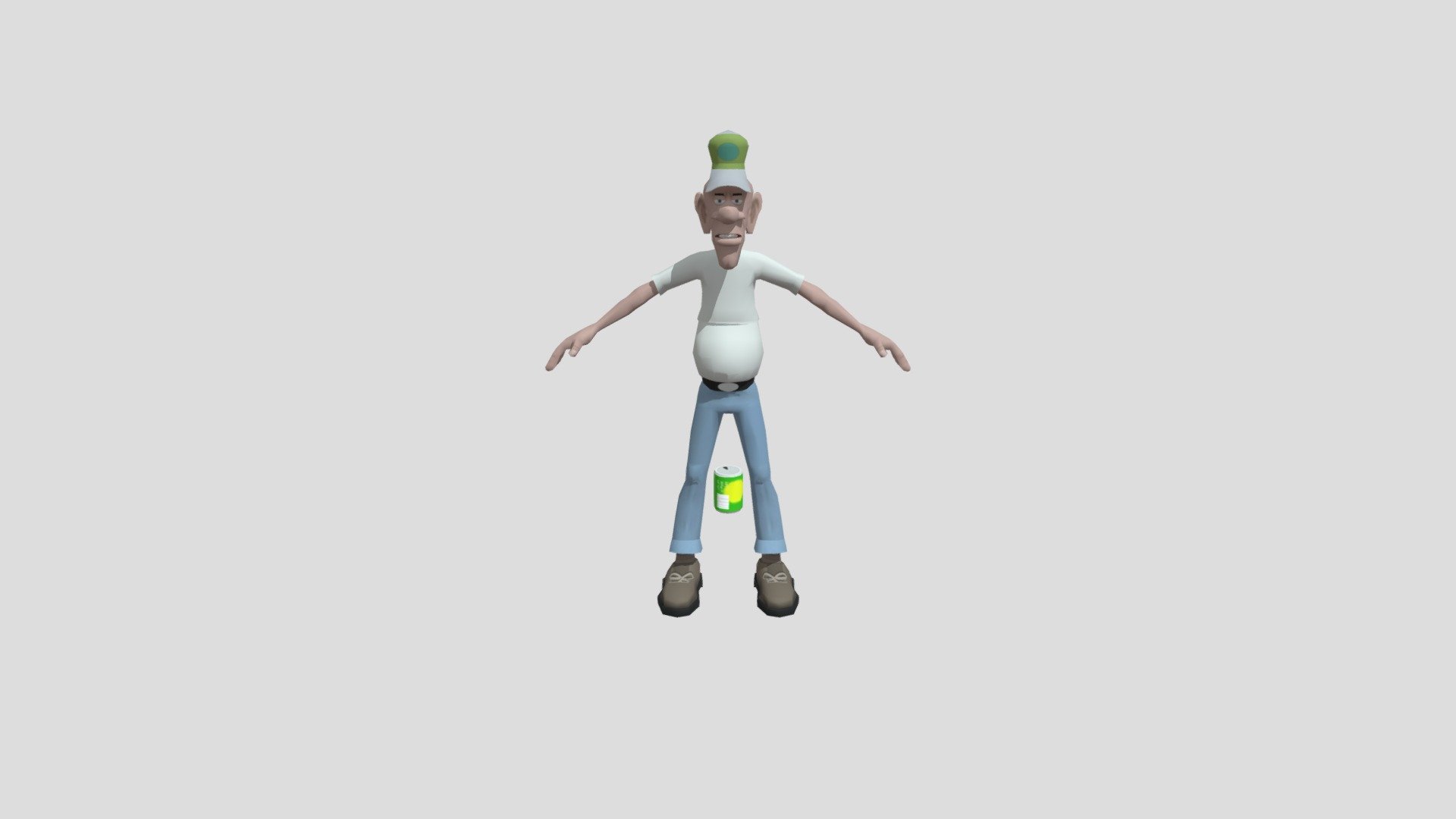Mr Beady - Download Free 3D model by chikn nuggit and spongebob (@pma2 ...