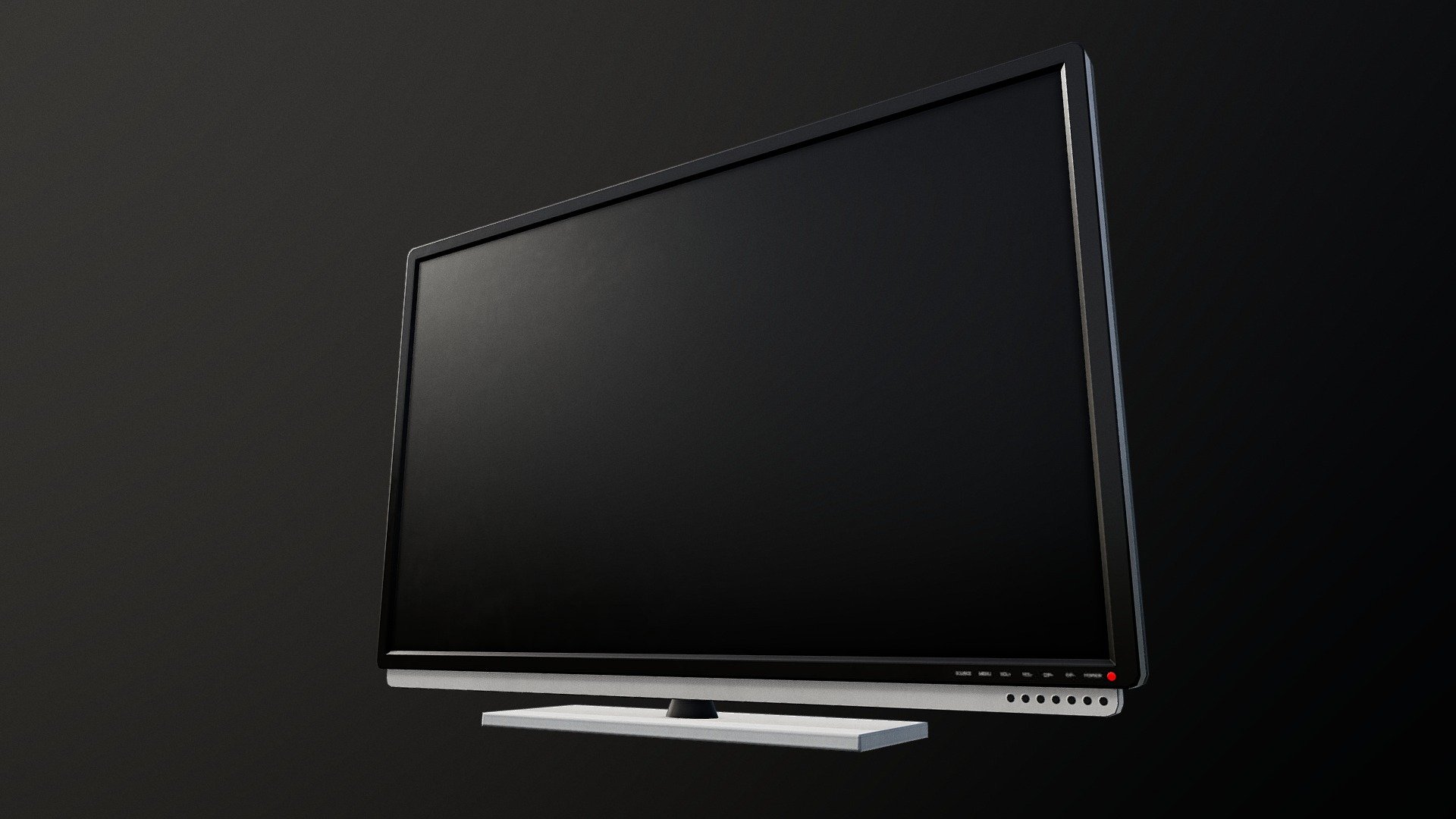 Full HD LED Television - Download Free 3D model by Pedro Belthori ...