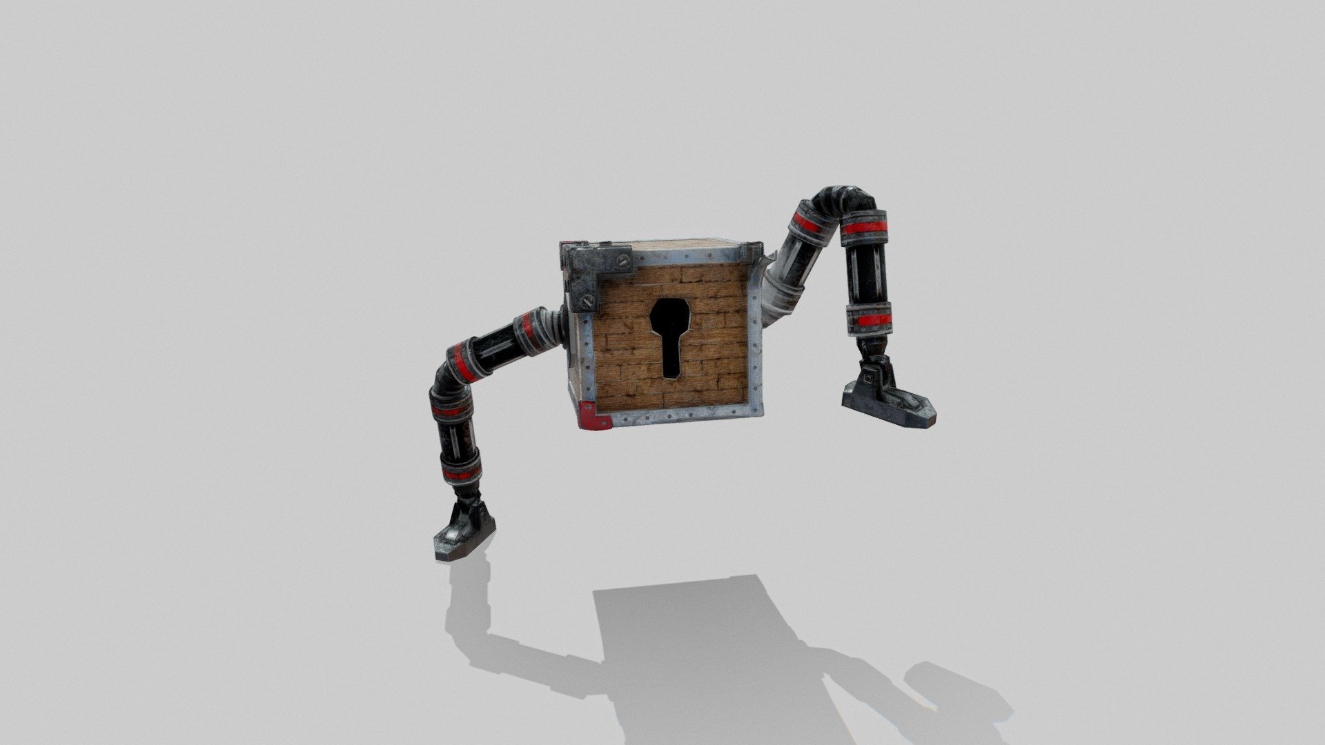 Robox - Robotic Box - 3D model by EastArtist [1ada08f] - Sketchfab