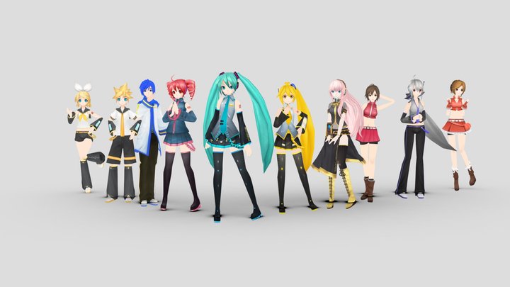 Kasane_teto 3D models - Sketchfab