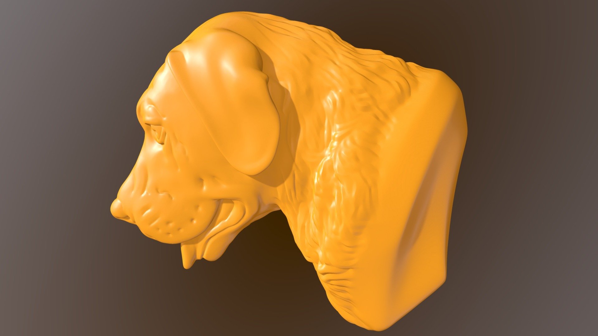 Labrador 3D STL Model (FREE) - Download Free 3D model by free3dstl ...