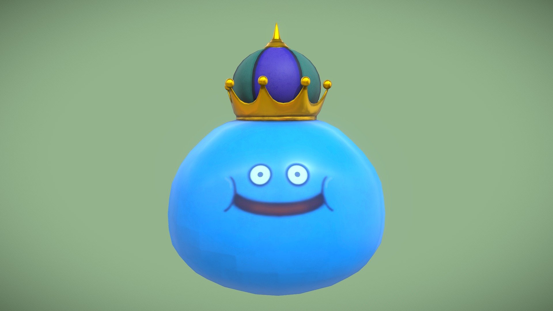 King Slime - 3D model by RJ Anthony (@RJAnthony) [1add15d] - Sketchfab