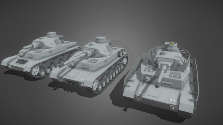 Pz4 3D models - Sketchfab