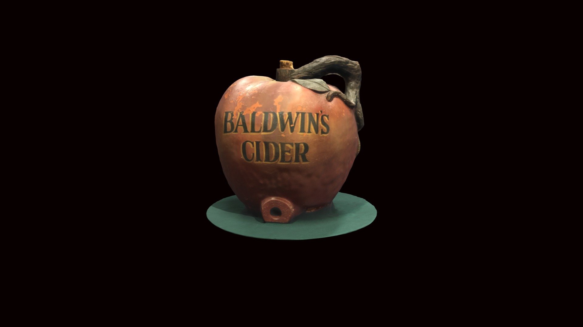 Apple Cider Cooler (VCU_3D_7180) - 3D model by Virtual Curation Lab ...