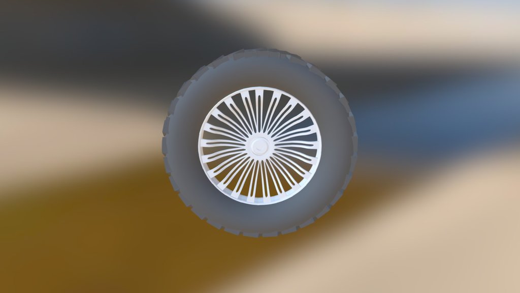 Simple Car Wheel - Download Free 3D model by pantera3k [1ae06b3 ...