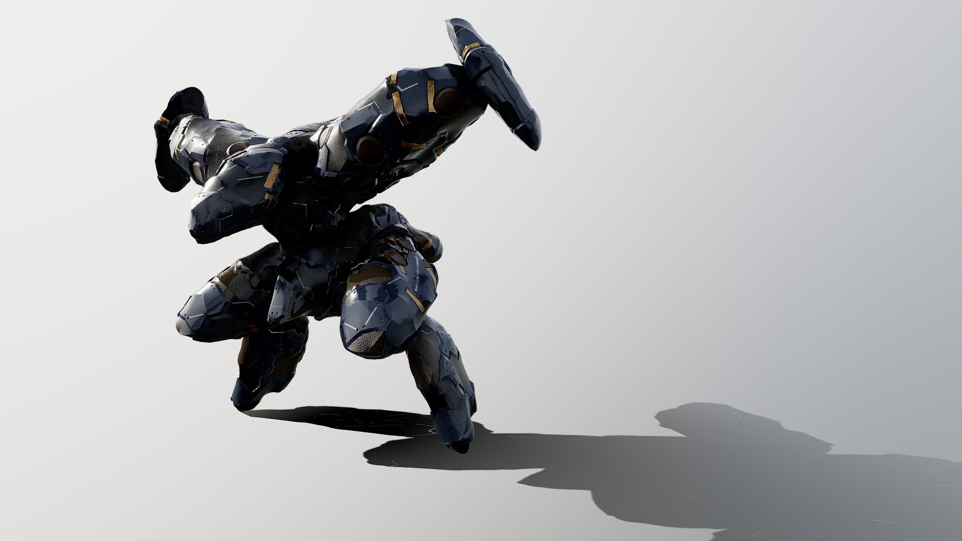 Procedural Hard Surface Modeling Test03 - 3D model by asaito [1ae082e ...