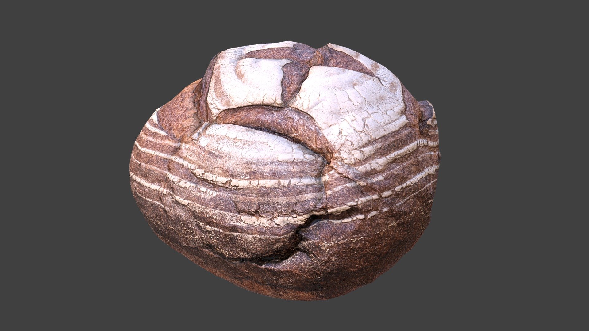 Artisanal Sour Dough bread - 3D model by NicholasNJ [1ae1082] - Sketchfab