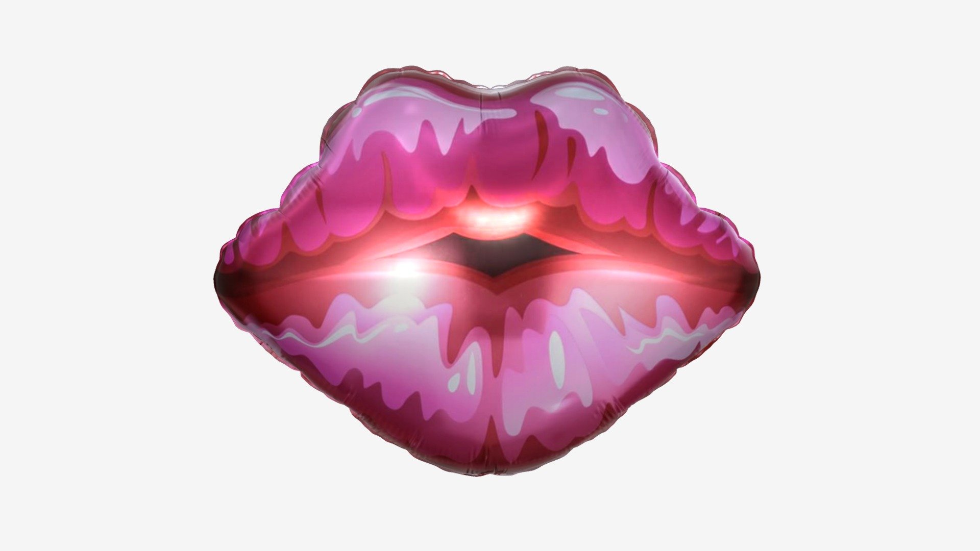 Lips foil balloon - Buy Royalty Free 3D model by HQ3DMOD (@AivisAstics ...