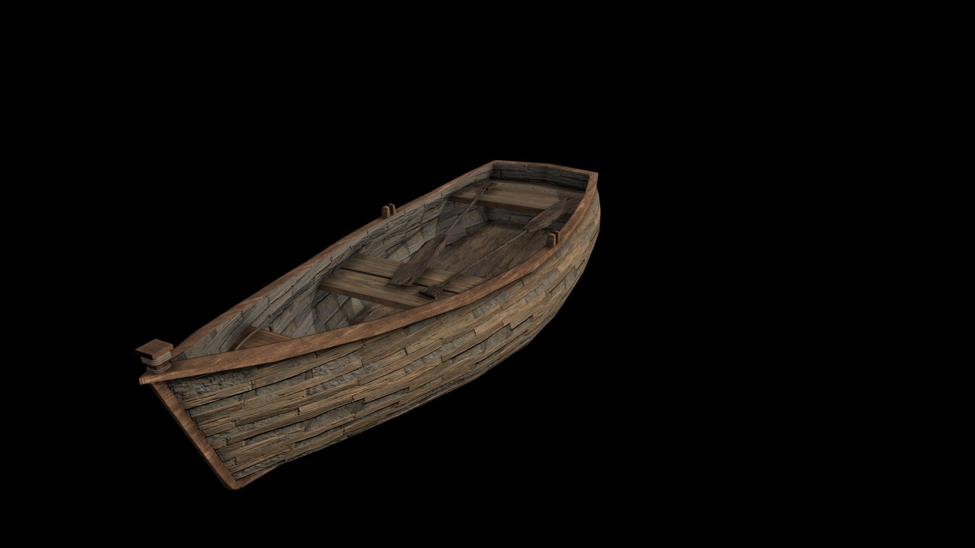 RowBoat - 3D model by Dawid Golob (@loordzik) [1ae8158] - Sketchfab