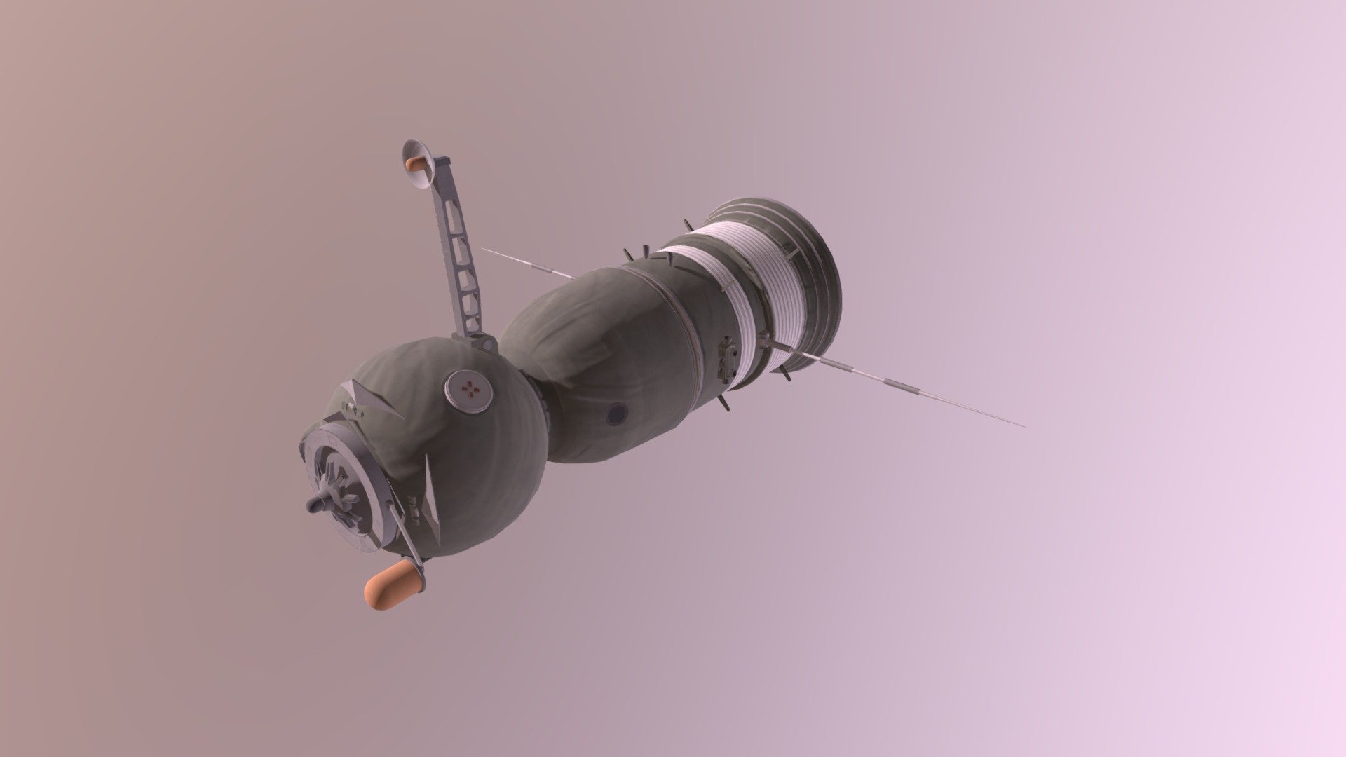 Soyuz 7k-t - 3D model by Robert Jubbega (@Nika_Cheese) [1ae8643] - Sketchfab