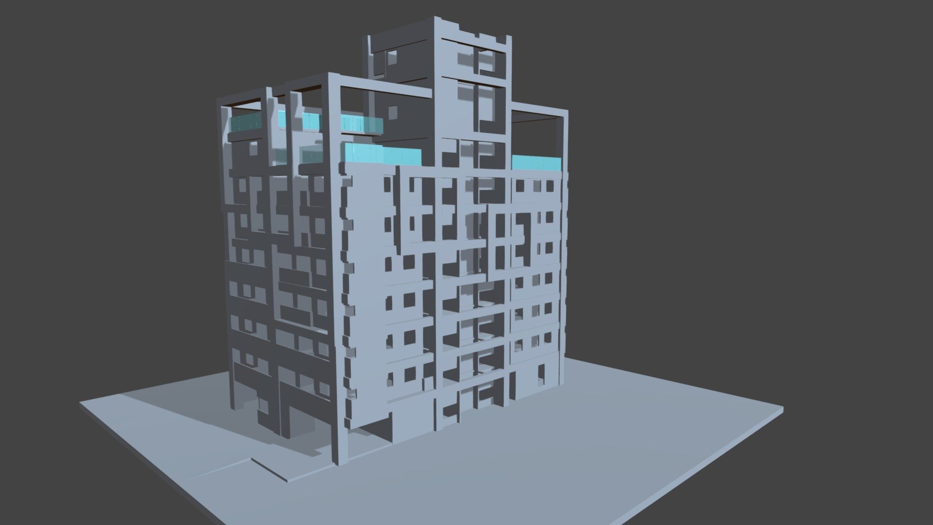 2020-08-31_8F Building - 3D model by senlin2950 [1ae97df] - Sketchfab