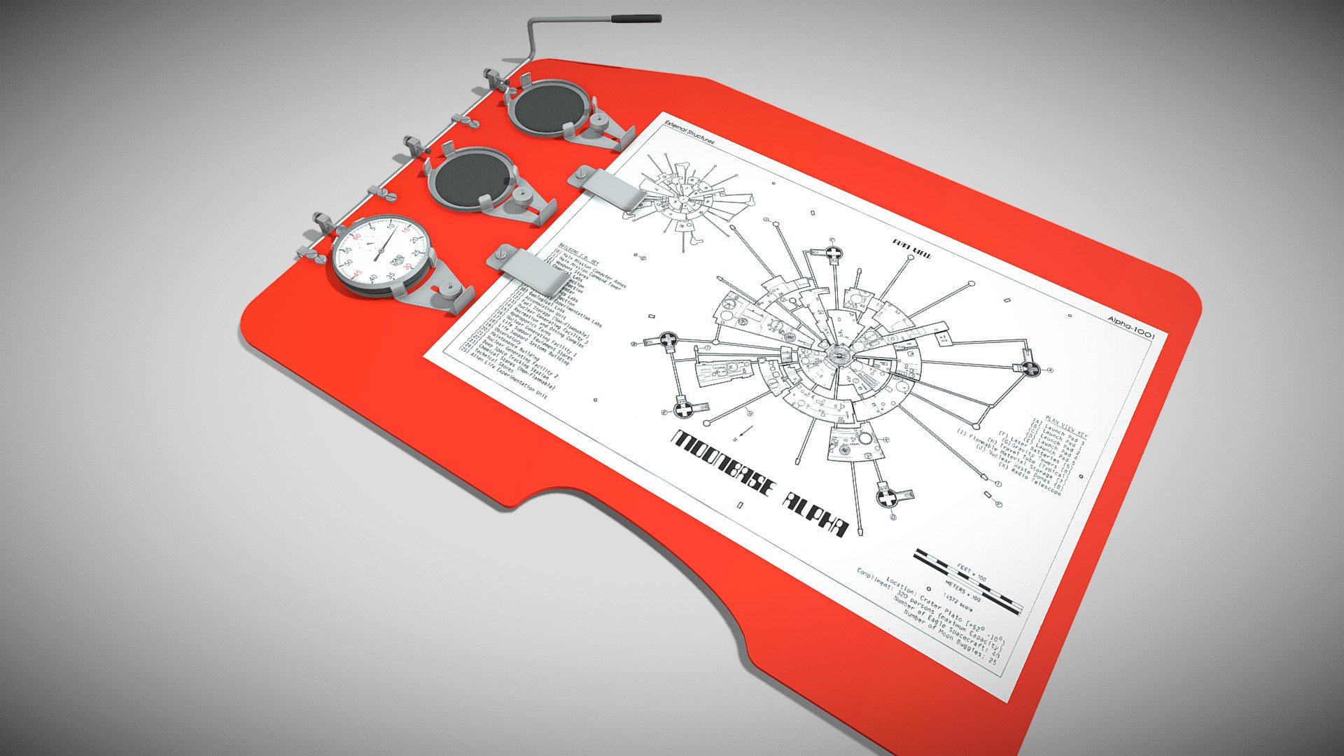 Stopwatch Clipboard - Buy Royalty Free 3D model by COSEDIMARCO [1ae9f24 ...