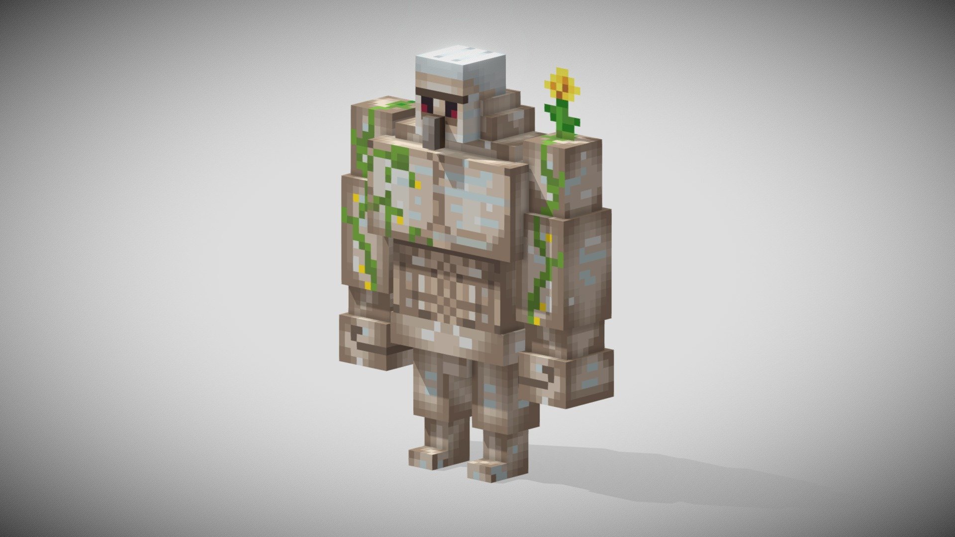 Pumpin Iron Golem - 3D model by seancreatif1 [1aea18d] - Sketchfab