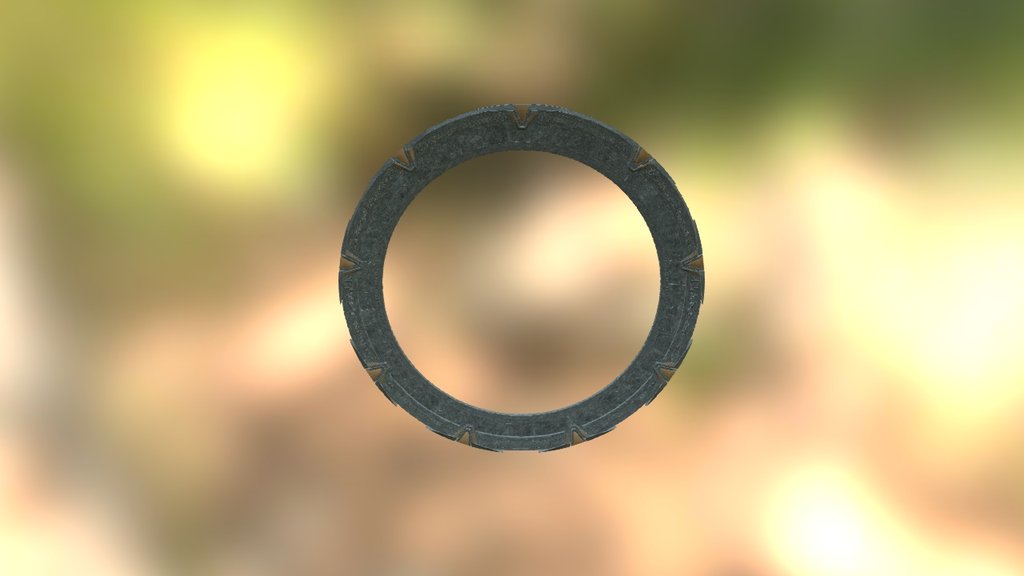 Stargate Alpha Gate - 3D model by electrodius [1aead77] - Sketchfab