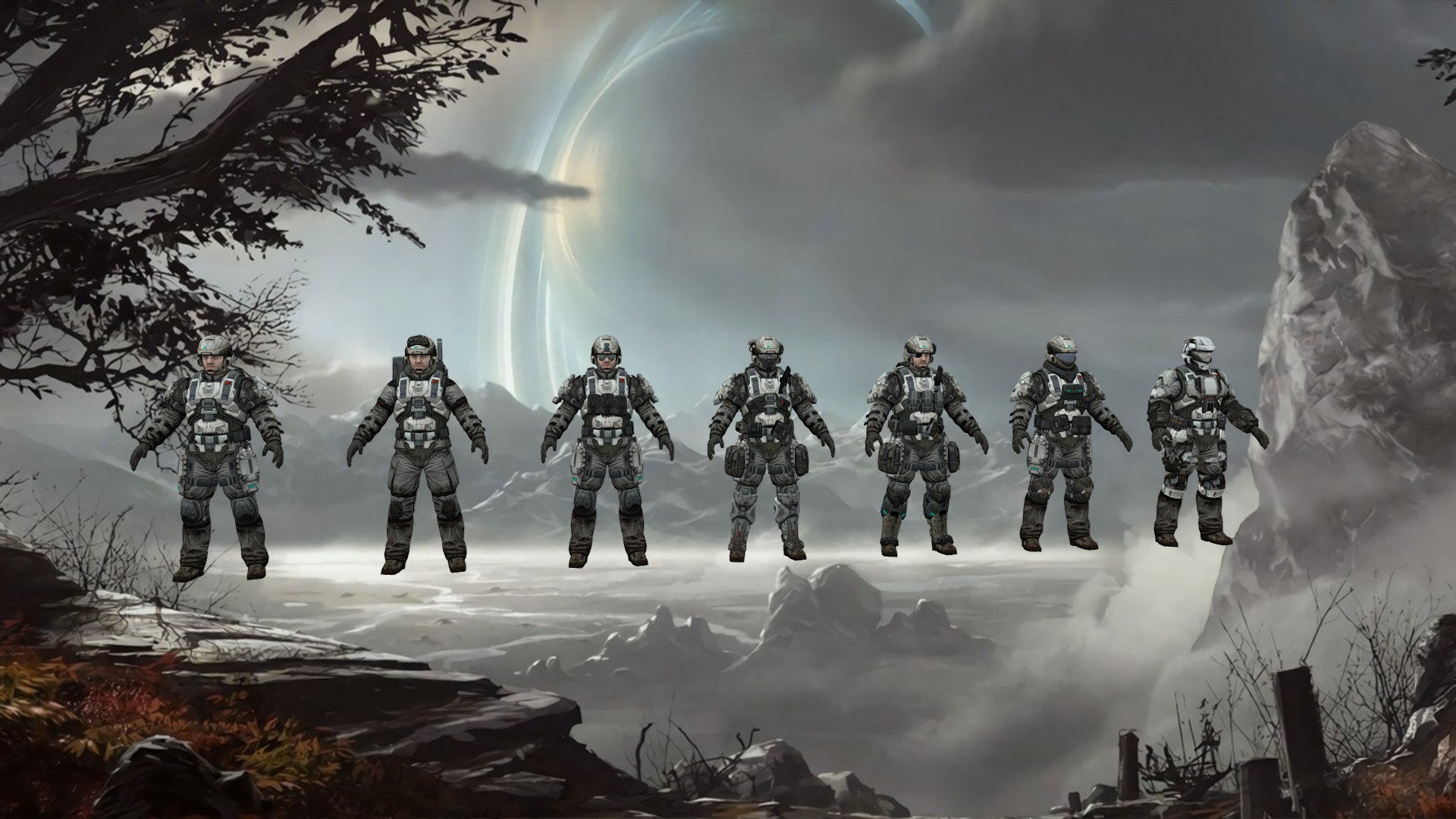 Characters>Reach>Marines - Download Free 3D model by jameslucino117 ...