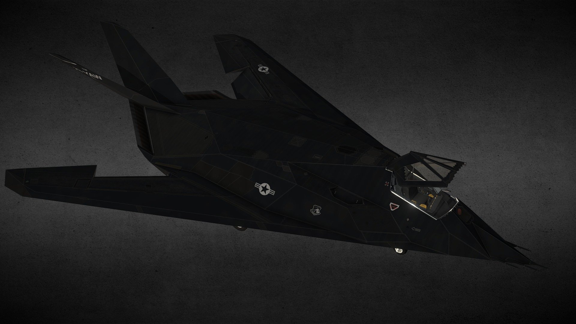 F-117 Nighthawk - 3D model by Nth Engine (@NthEngine) [1aee675] - Sketchfab