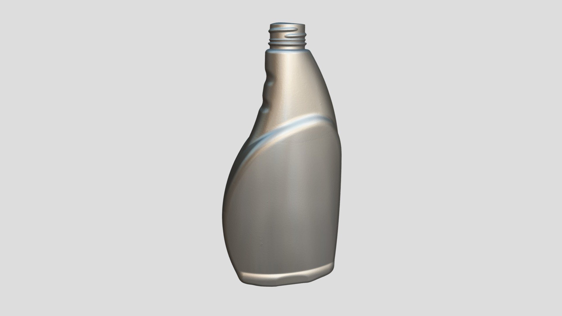 Plastic bottle scanned by EinScan SP - 3D model by Blueprint 3D ...