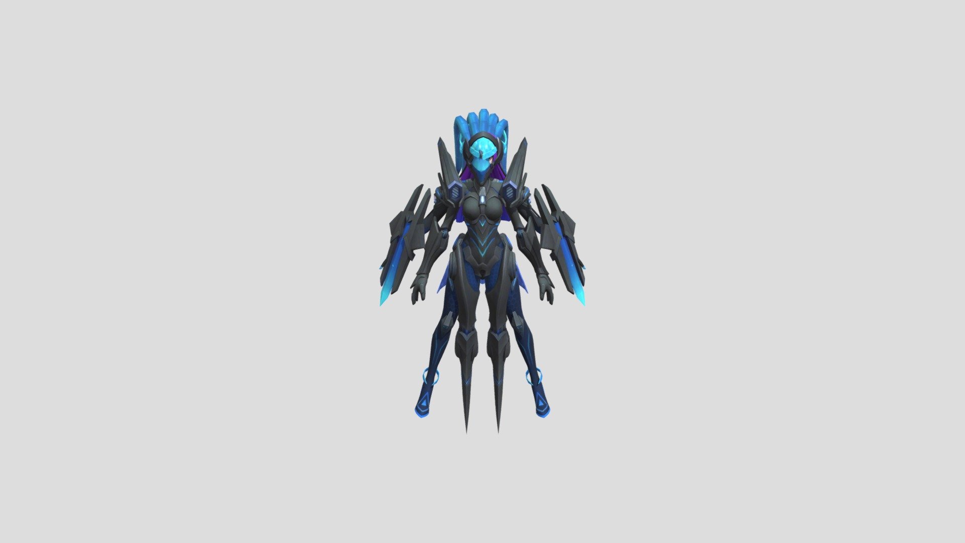 Mobile_legends_selena_skin_2_fbx - Download Free 3D model by ...