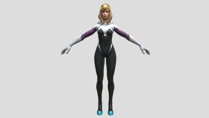 Spiderwoman 3D models - Sketchfab