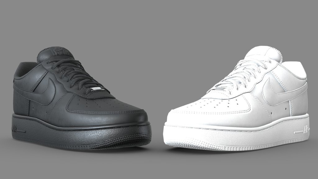 air force 1 - A 3D model collection by Helgroom - Sketchfab