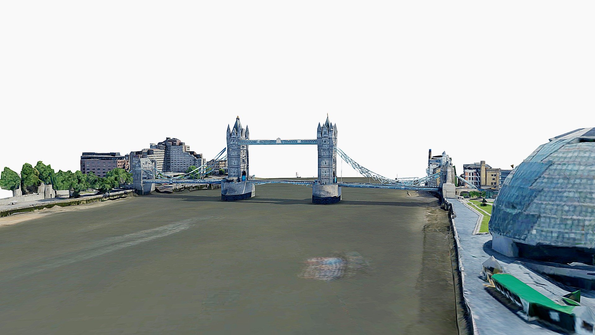 Tower Bridge,london,map,scan - 3D model by SENSIET (@asensio) [1af3153 ...
