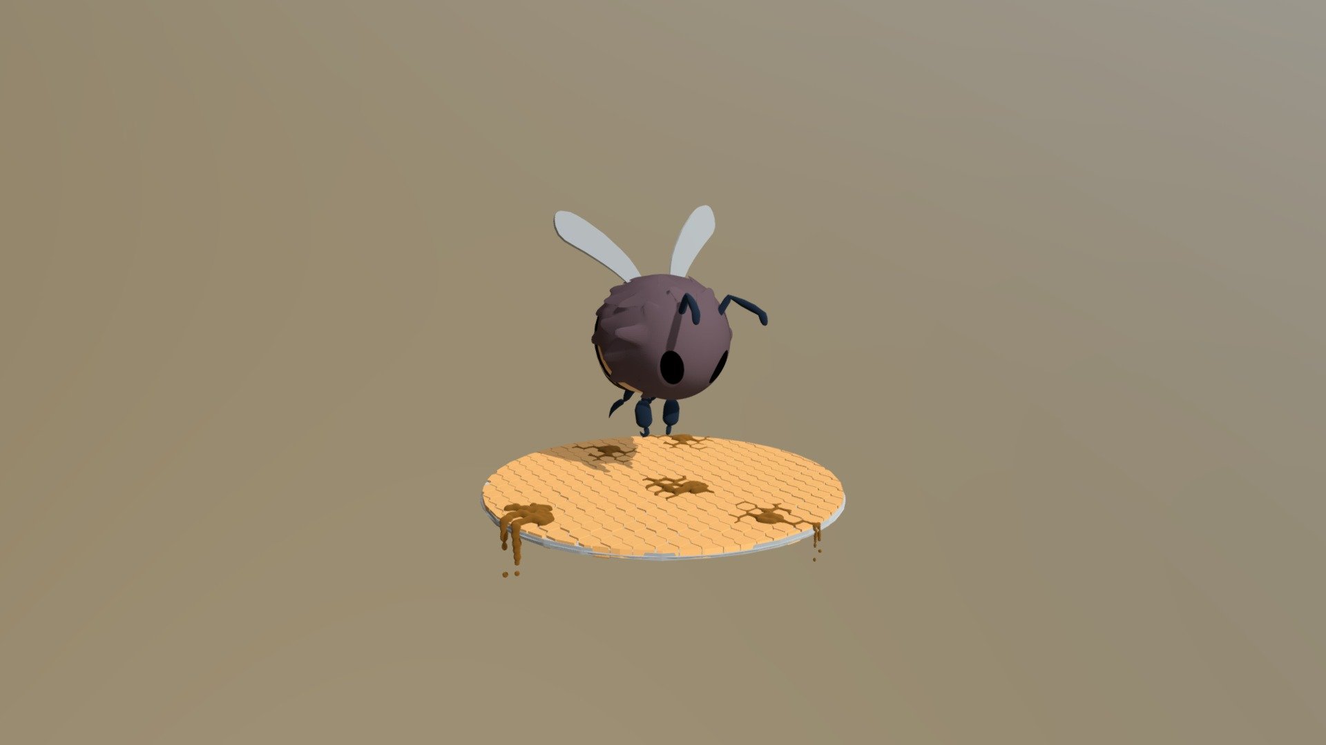 Hollow Knight #114 - Hive Soldier - Download Free 3D model by Brandon ...
