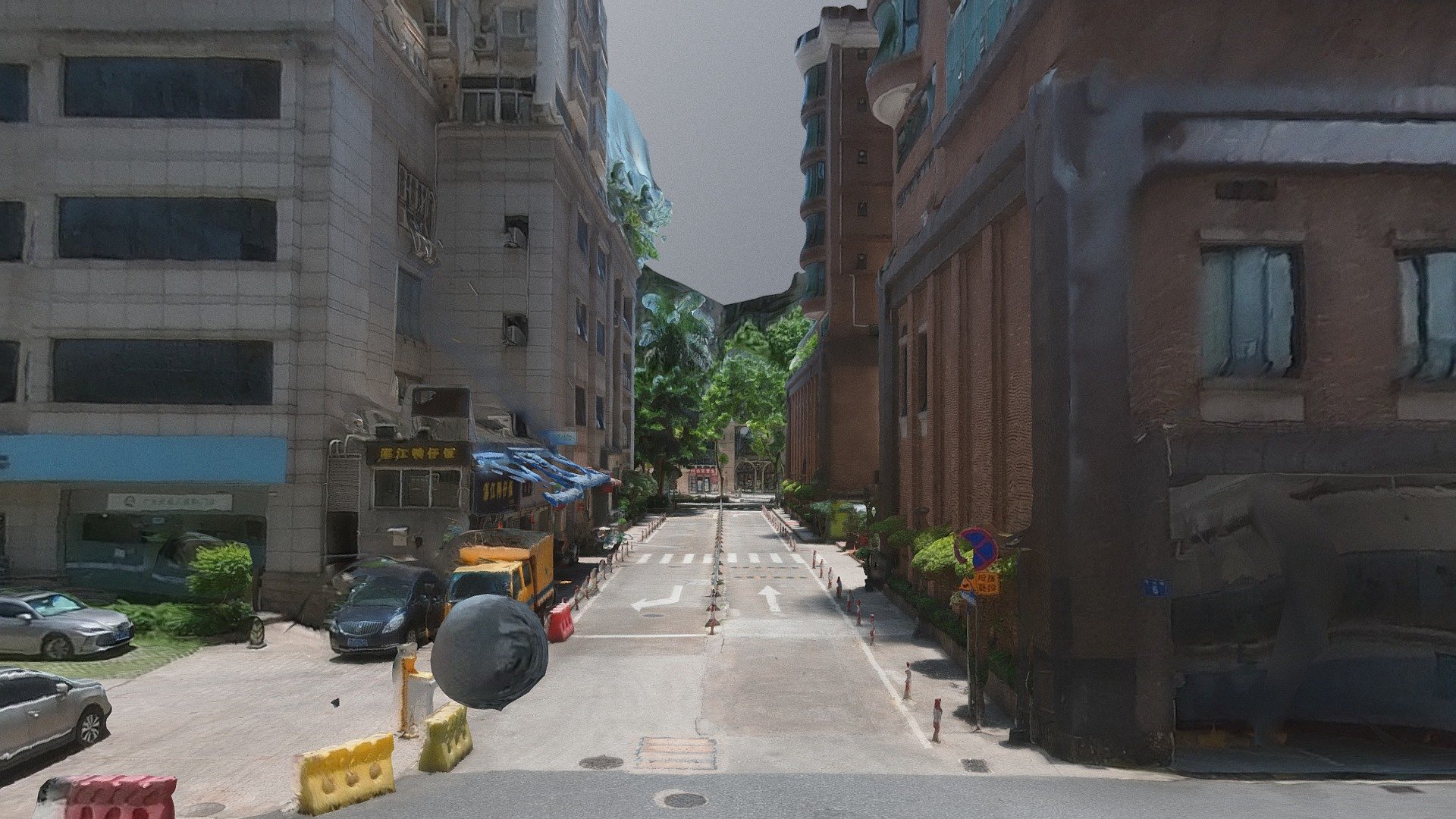Street - photogrammetry - Urban - Smart City - 3D model by ...