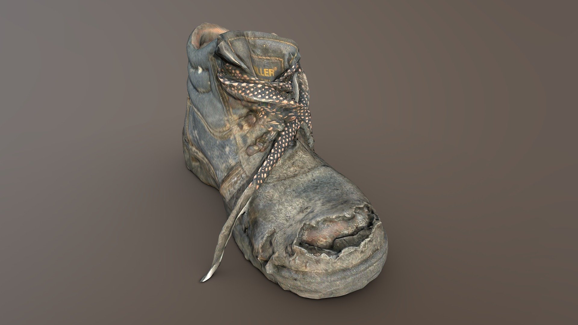 Old Shabby Boot Photogrammetry [8K] - Download Free 3D model by MrUnity ...