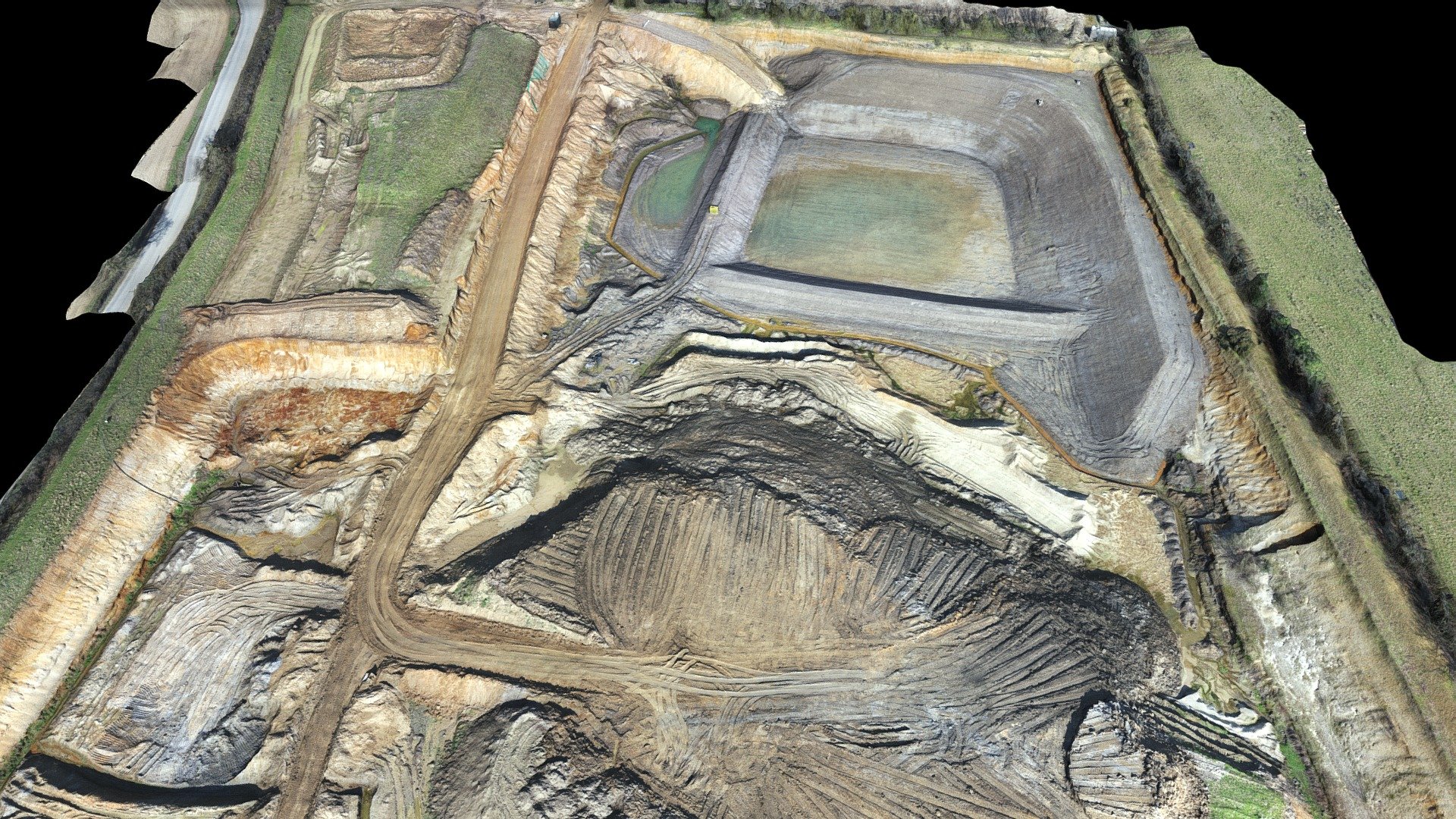 Martells Quarry Full site 26th February 2021 - 3D model by hdsasl ...