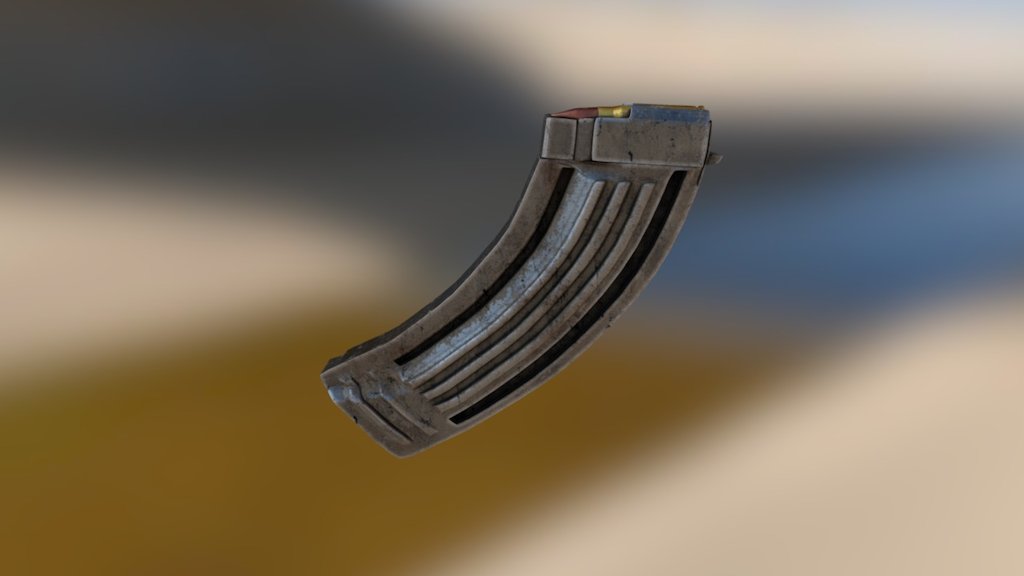 AK-47 Magazine - 3D model by jespermolander3d [1afb7c5] - Sketchfab