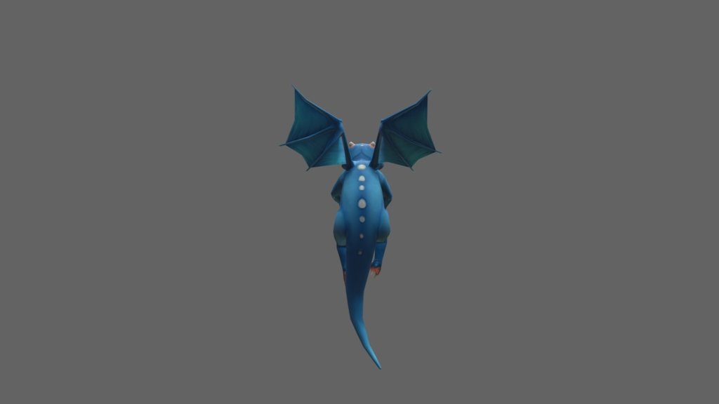 Gremlin Dragon LP w/ Texture - 3D model by ritcheyb123 [1afcd2c ...