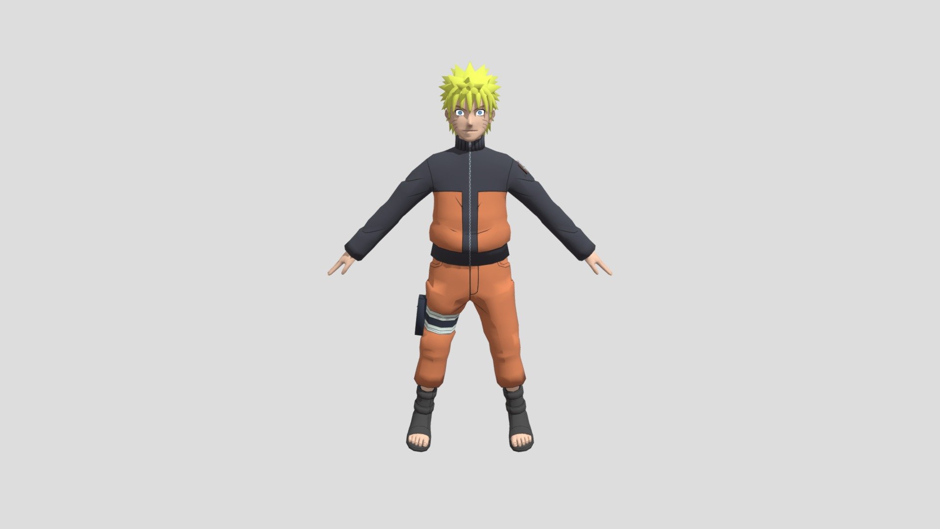 naruto - Download Free 3D model by waterninja [1afe26b] - Sketchfab